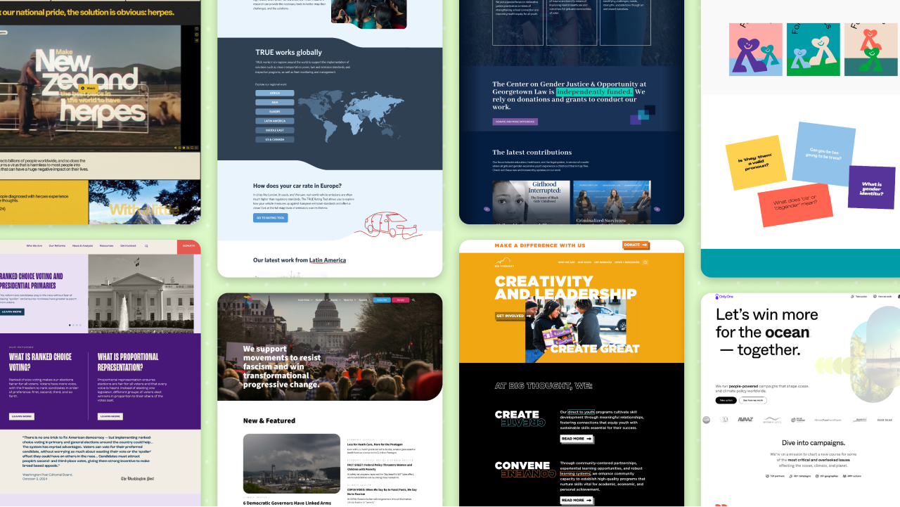 Nonprofit Websites to Inspire Your Next Website Redesign!