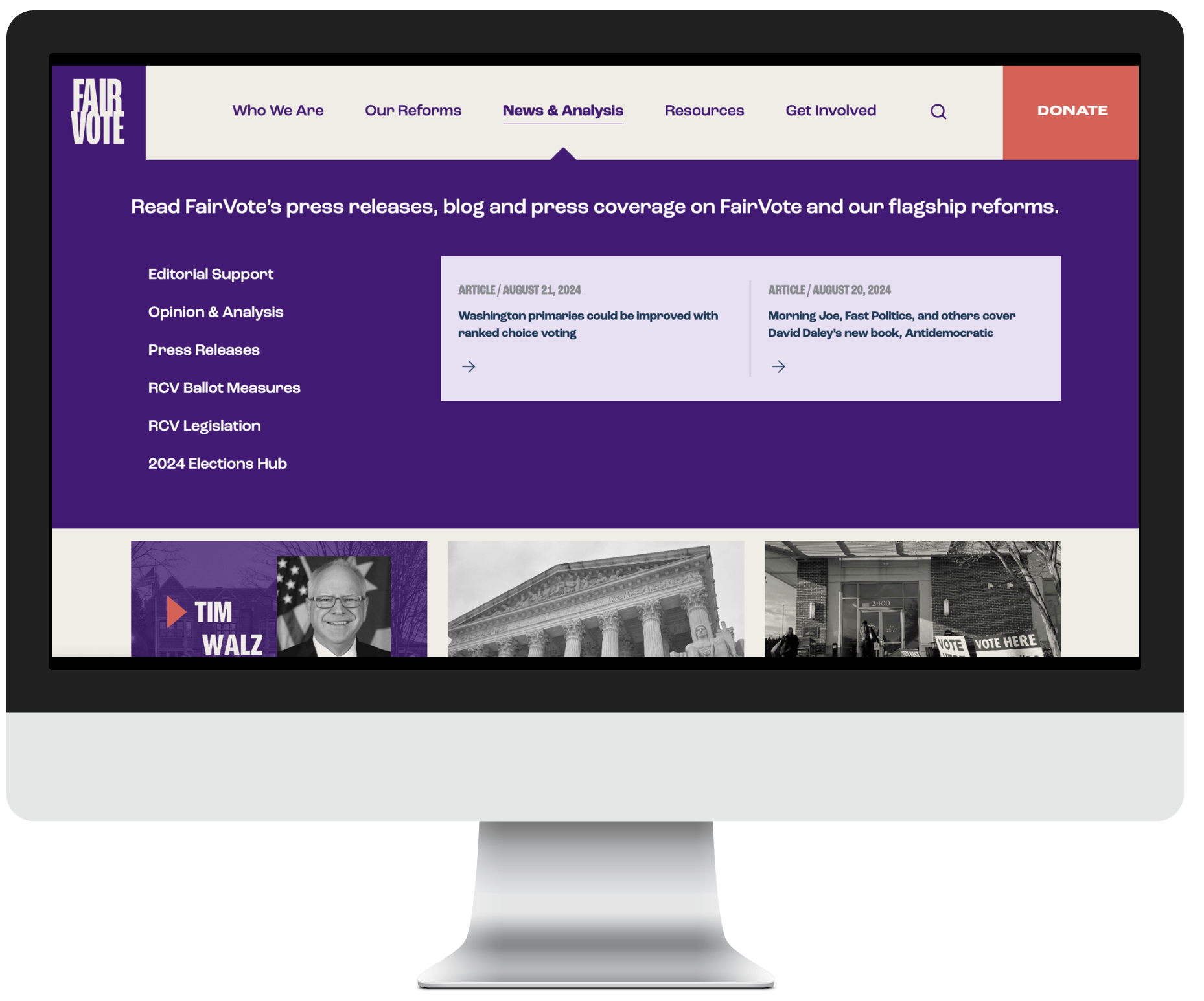 FairVote & FairVote Action - IndieTech Solutions